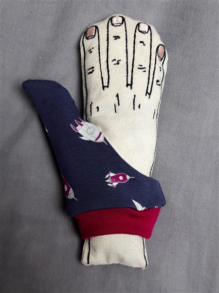 Cache pouce fusée enfant sans scratch anti succion